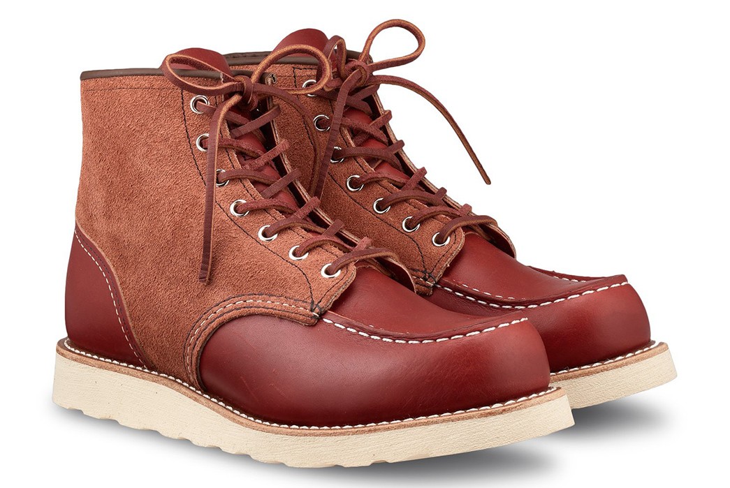 Red Wing Heritage's Latest Moc Toe Mixes and Matches Leathers