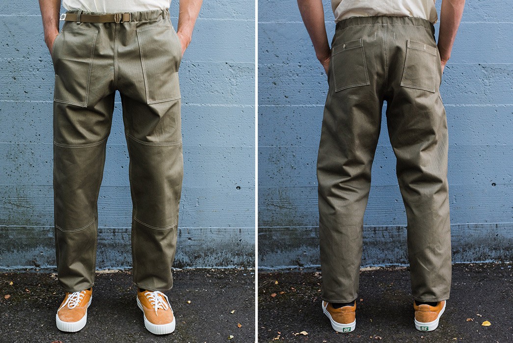 Grease Point Blends Workwear & 90s Climbing Gear With Its Easy Pant