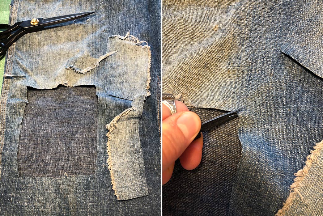 Wear & Repair - How to Hand Patch Denim