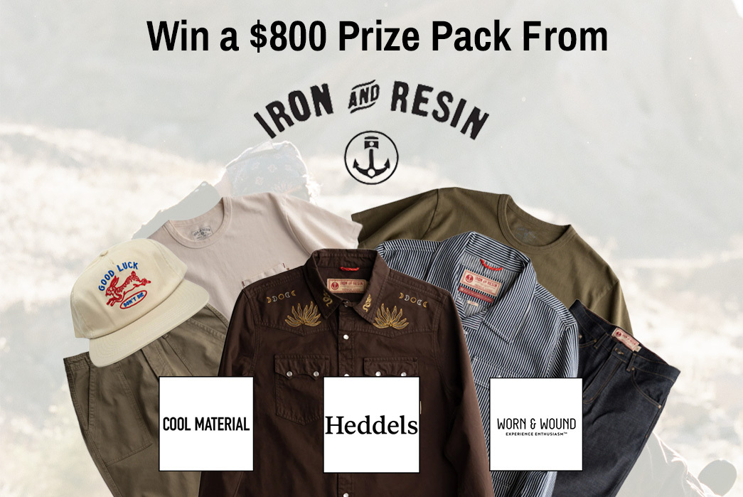 Giveaway - $800 Worth of Iron & Resin Clothing